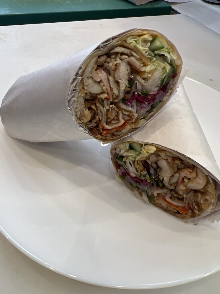 Chicken Donar warps - Savalan Kebab